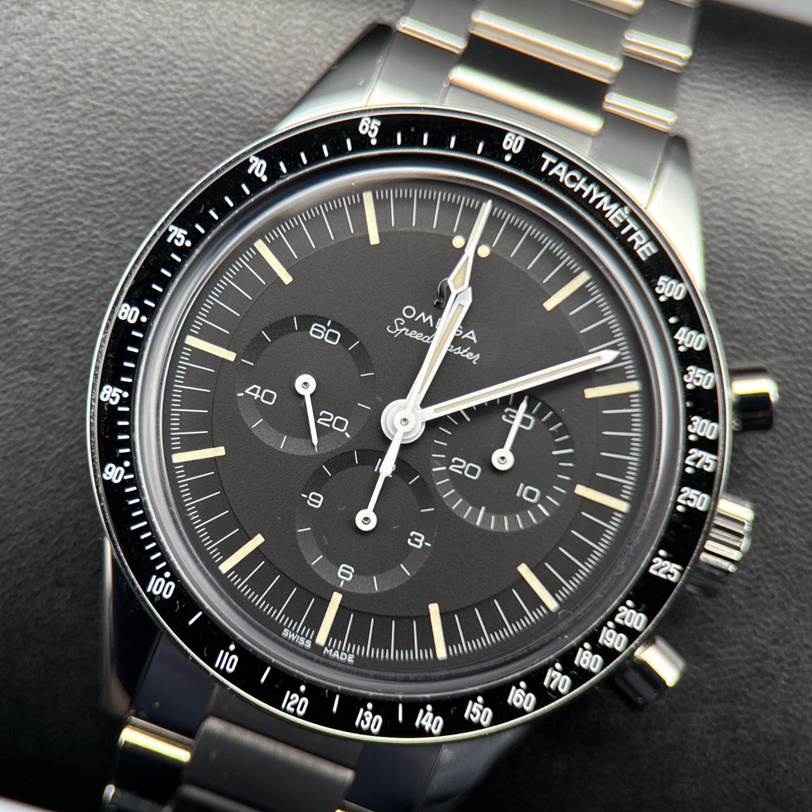 OMEGA Speedmaster Calibre 321 311.30.40.30.01.001 Ed White 39.7mm Watc ...